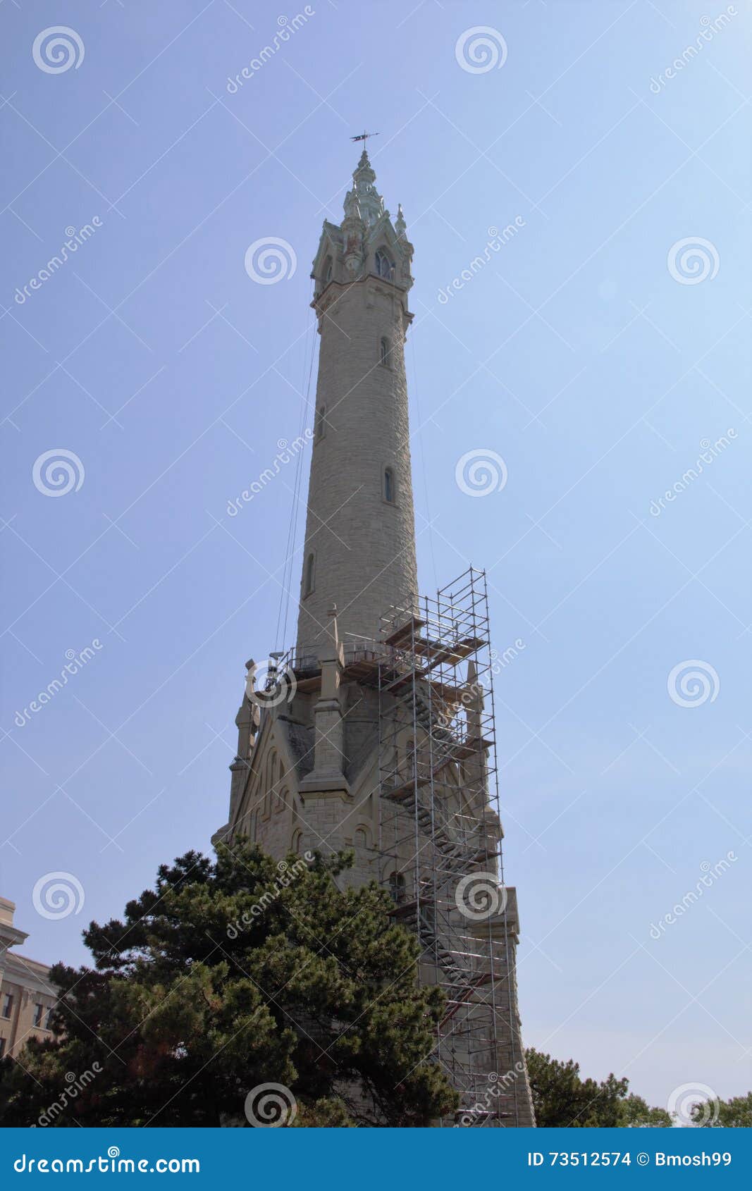 North Point Water Tower stock photo. Image of historical - 73512574
