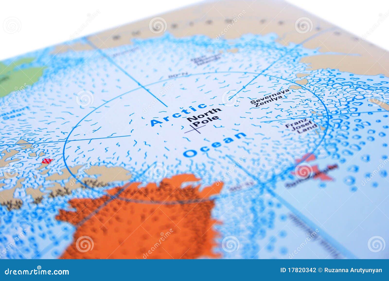 North Pole stock photo. Image of arctic, geography, country - 17820342