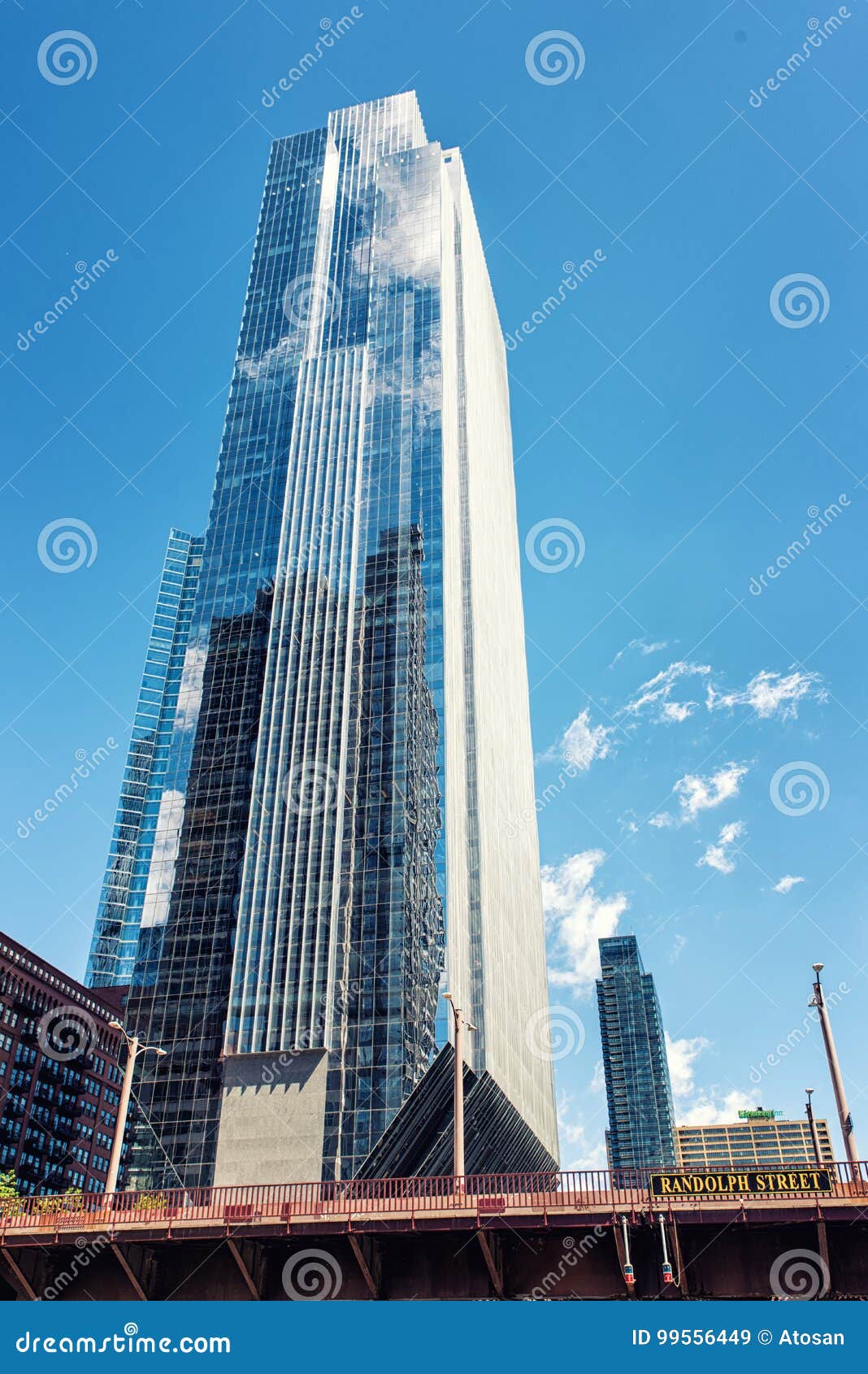 150 North Riverside stock image. Image of column, chicago - 99556449