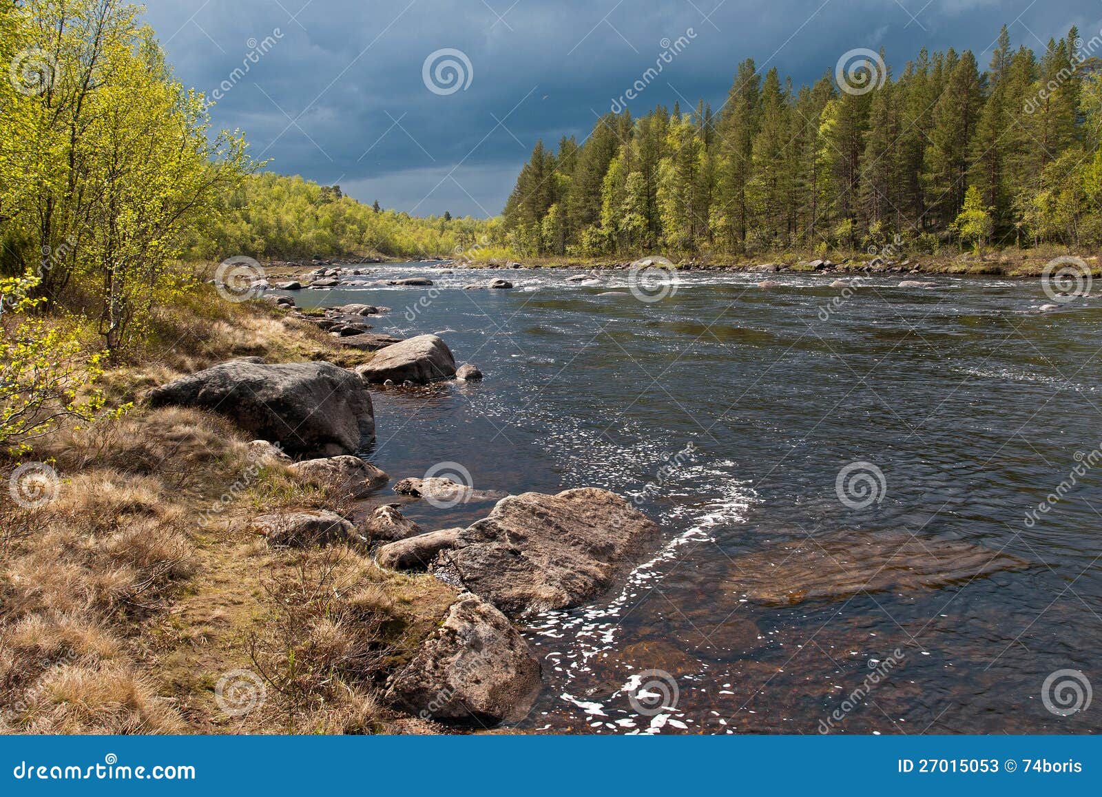 North of Russia.Rivers.005 stock image. Image of rainly - 27015053