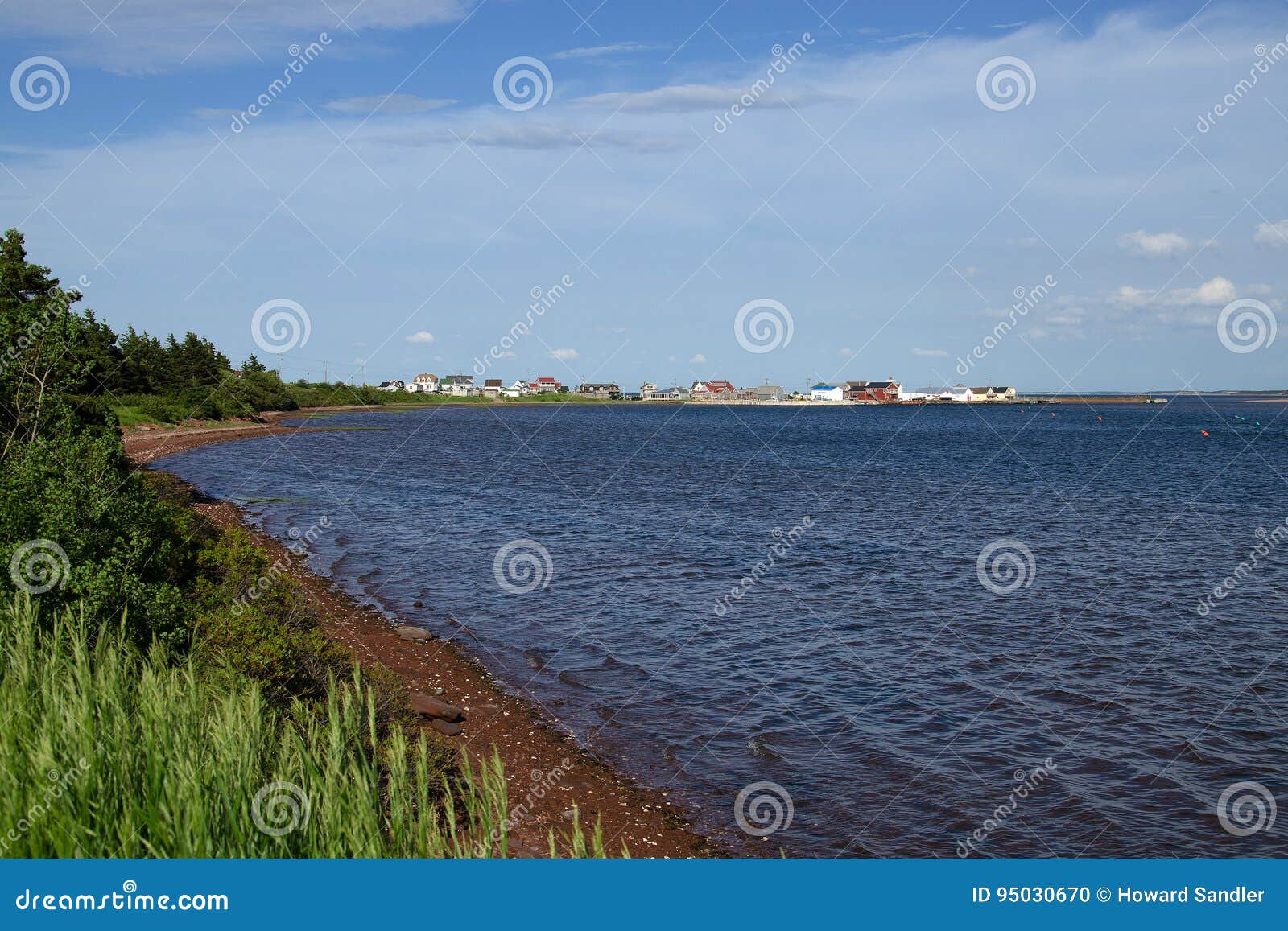 North Rustico Harbour, PEI stock photo. Image of island - 95030670
