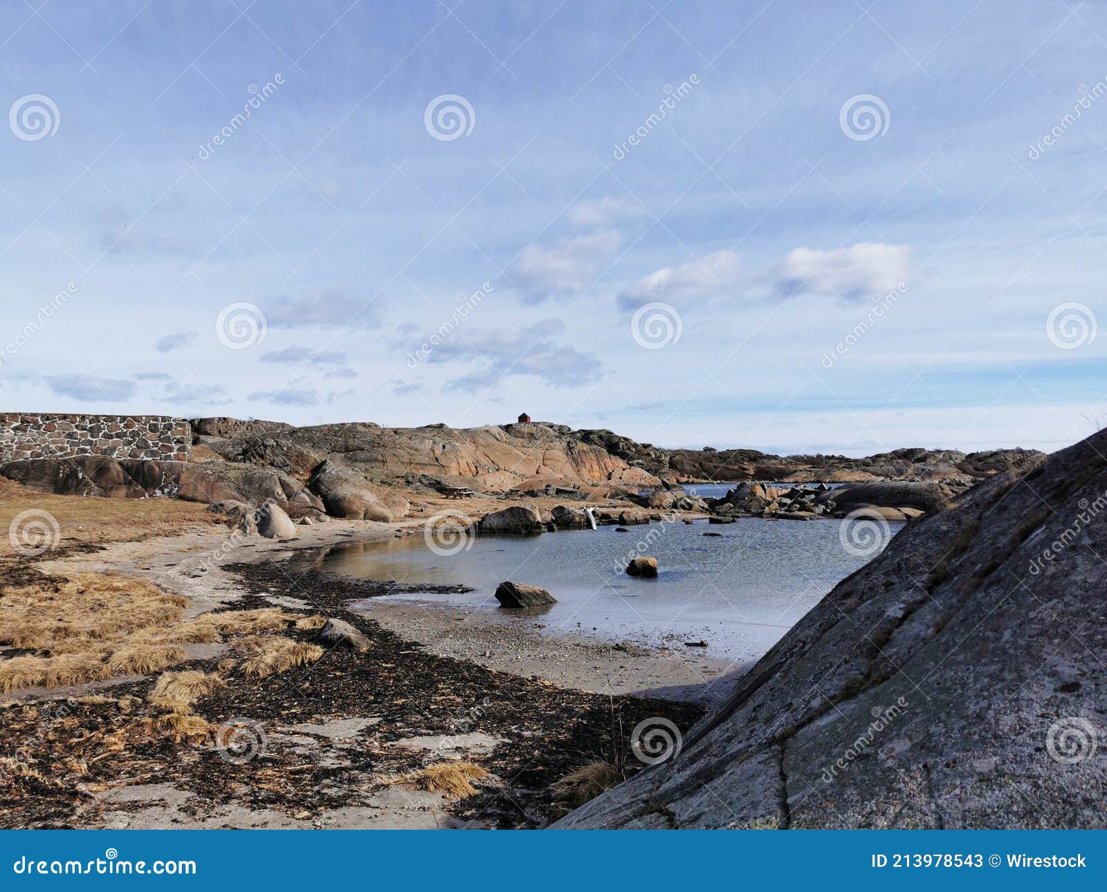 North Sea from the Town of Stavern in Norway Stock Image - Image of ...