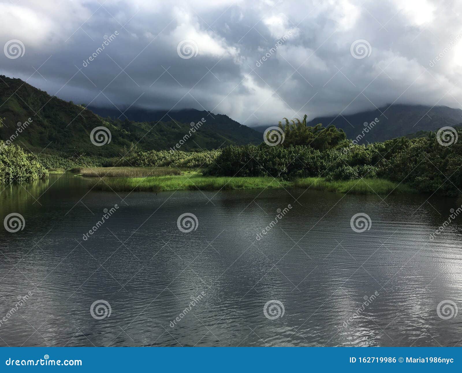 North Shore during Fall on Kauai Island in Hawaii. Stock Photo - Image ...