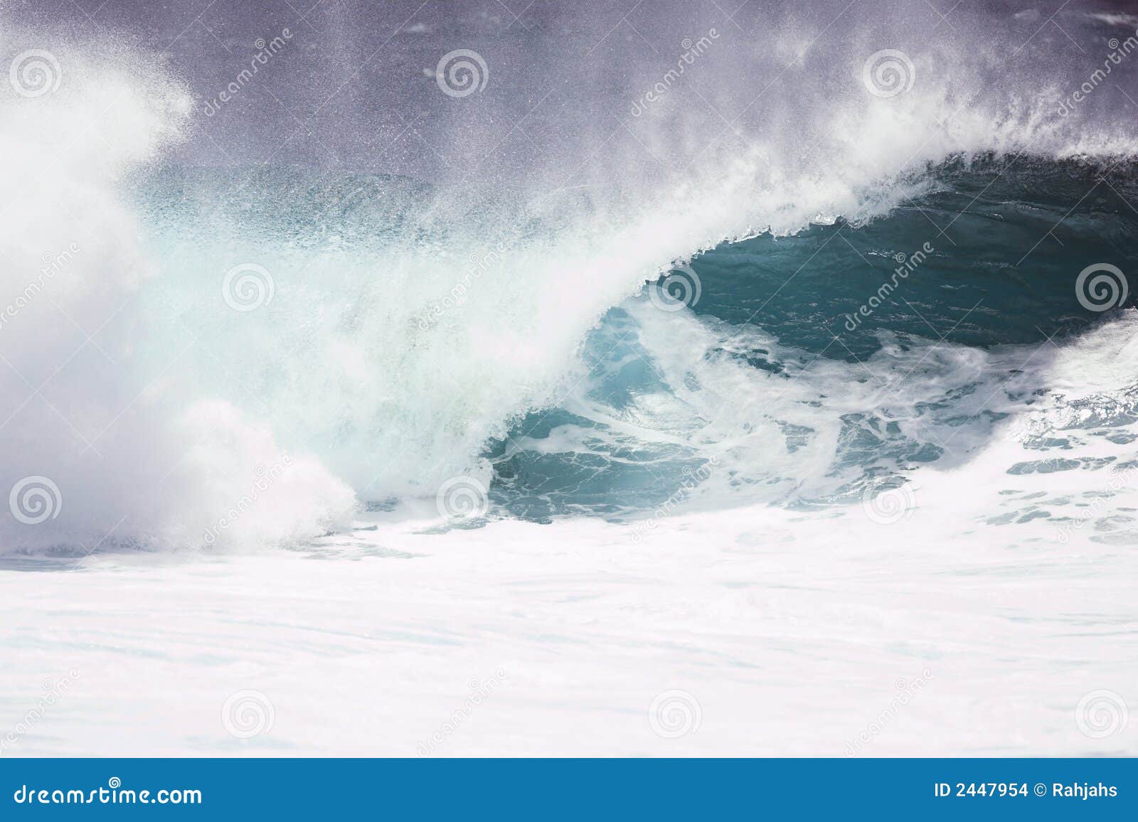 North Shore Wave stock photo. Image of ocean, hawaii, crashing - 2447954