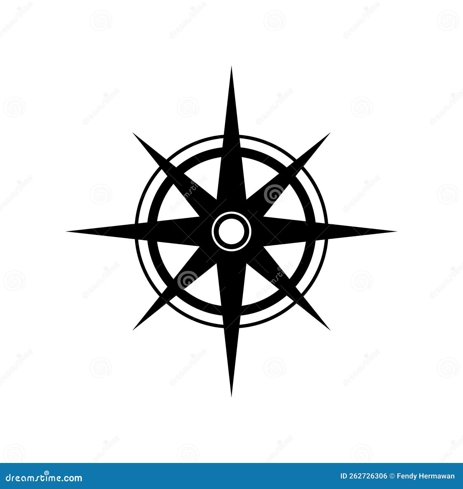 North Star Icon Vector Design Template in White Background Stock ...