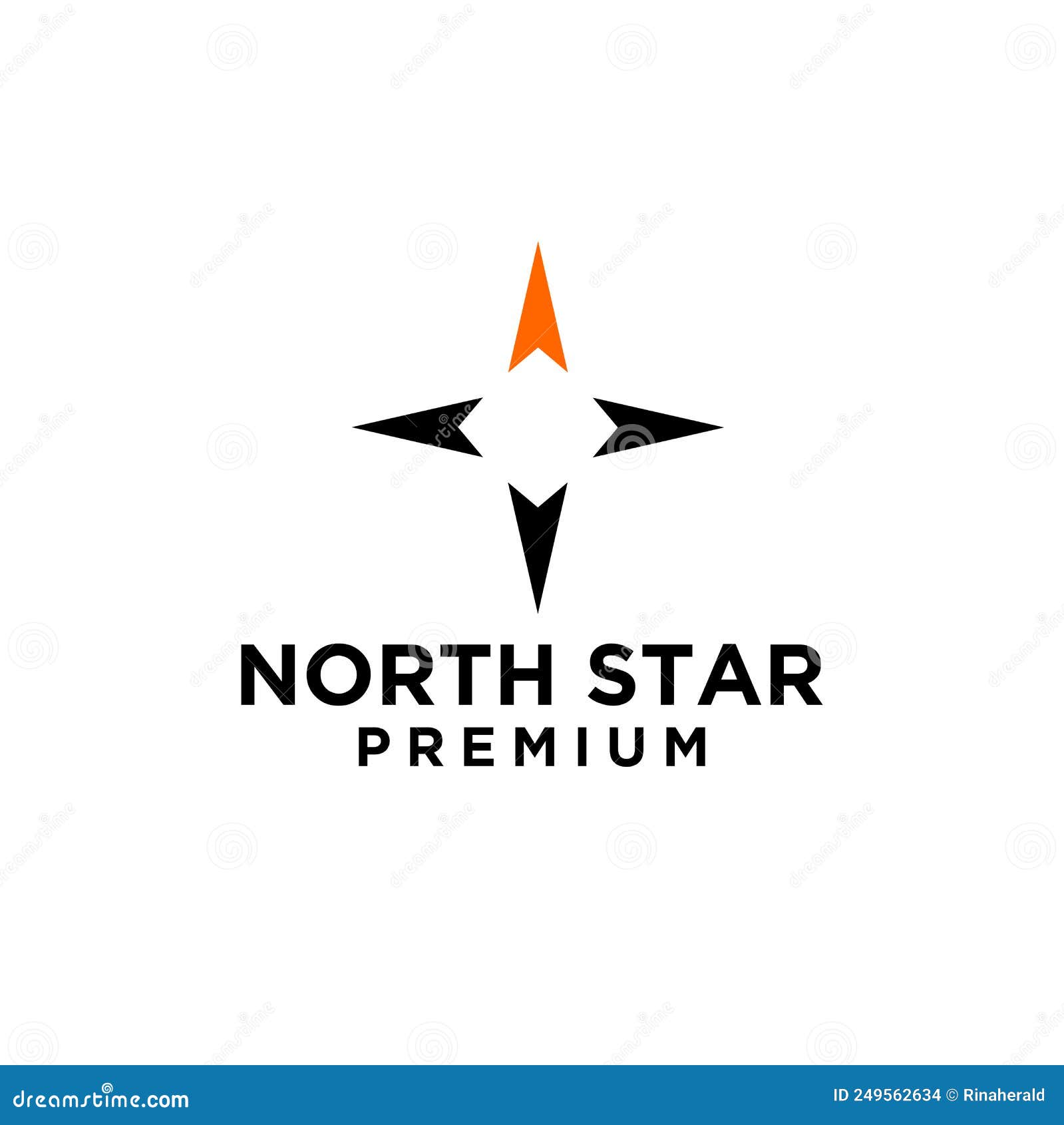 North Star Points of the Compass Logo Icon Vector Design Stock ...