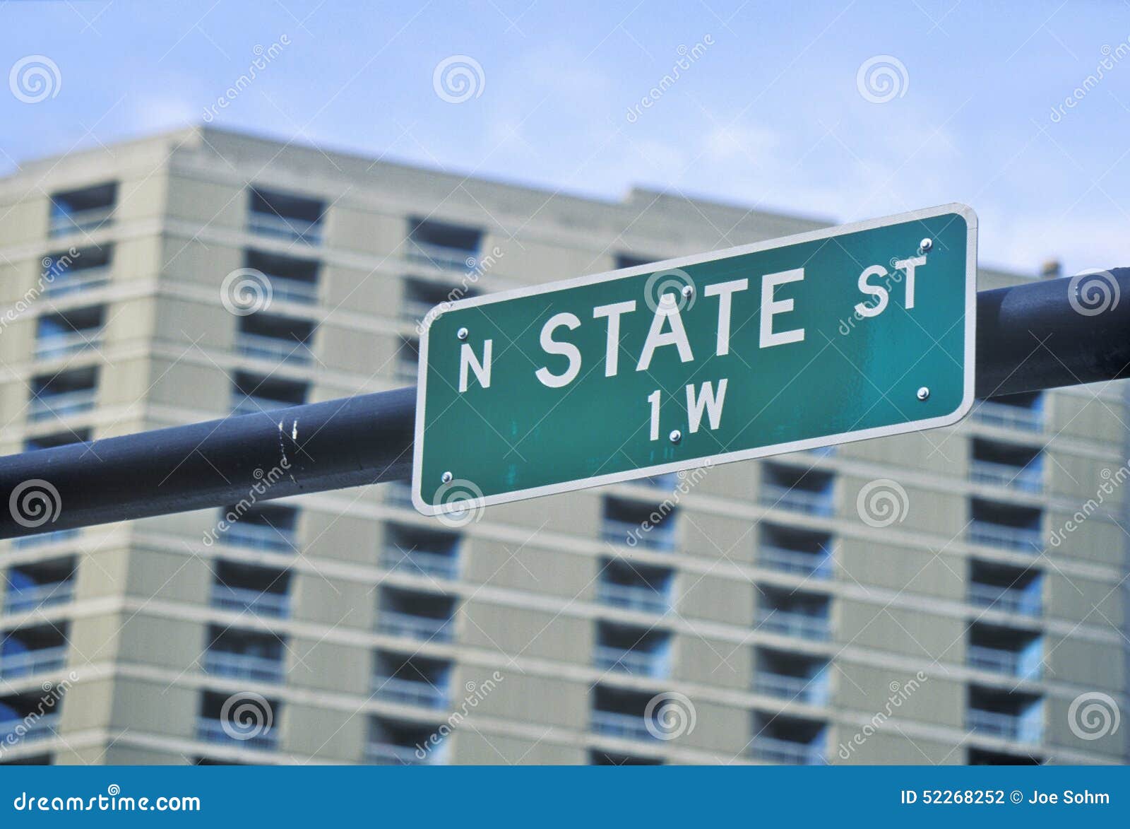 North State Street Sign, Chicago, Illinois Stock Photo - Image of ...