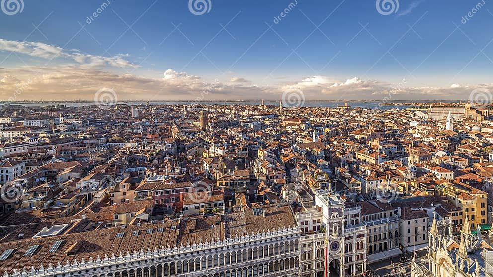 North View Inside the Bell Tower of St Mark Stock Image - Image of marc ...