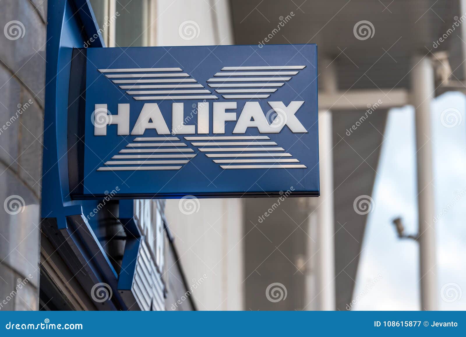 Northampton UK January 06 2018: Halifax Logo Sign Post Editorial ...