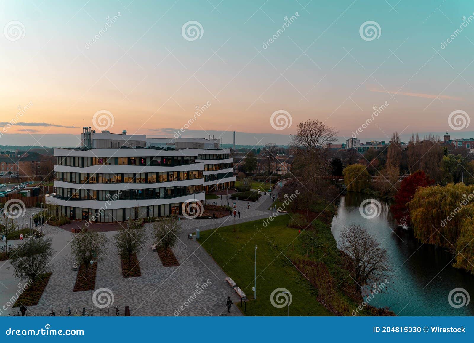 Northampton University stock photo. Image of university - 204815030