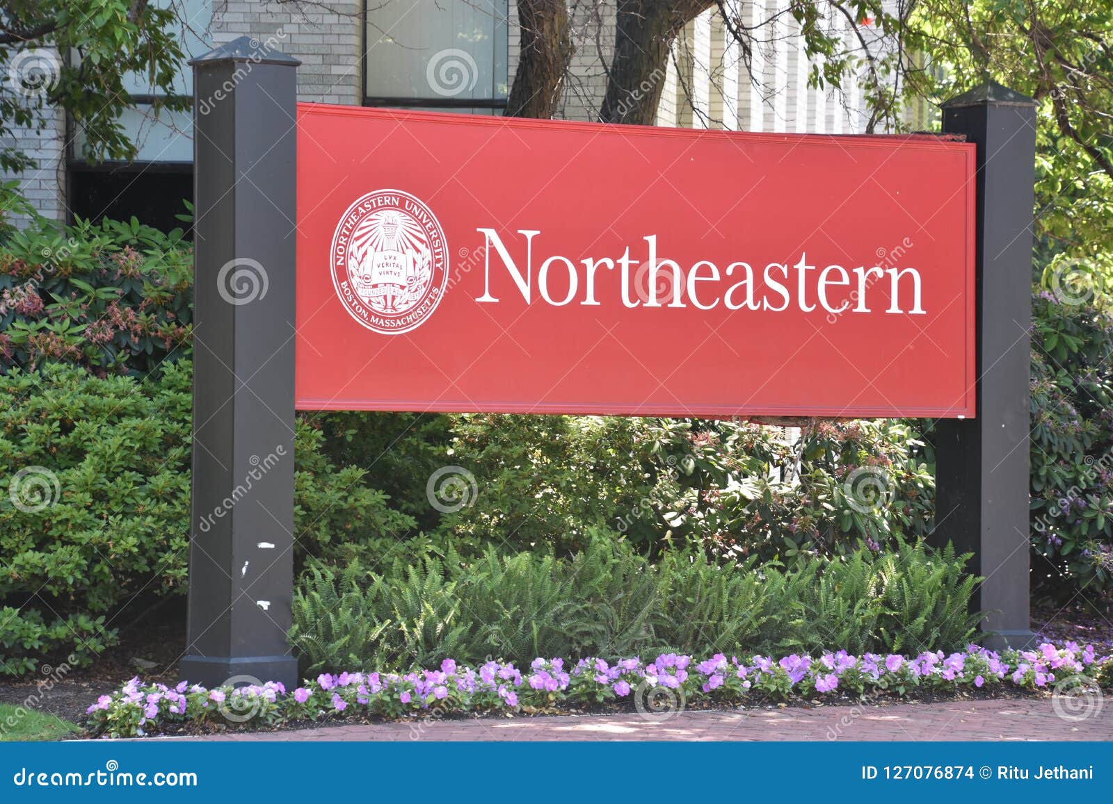 Northeastern University in Boston, Massachusetts Editorial Stock Image ...
