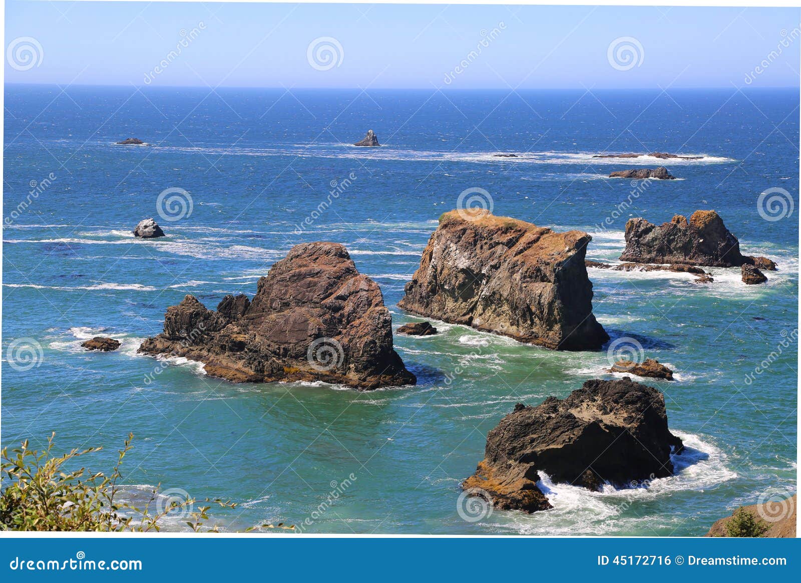 Northern California Coastline Stock Photo - Image of blueocean, ocean ...