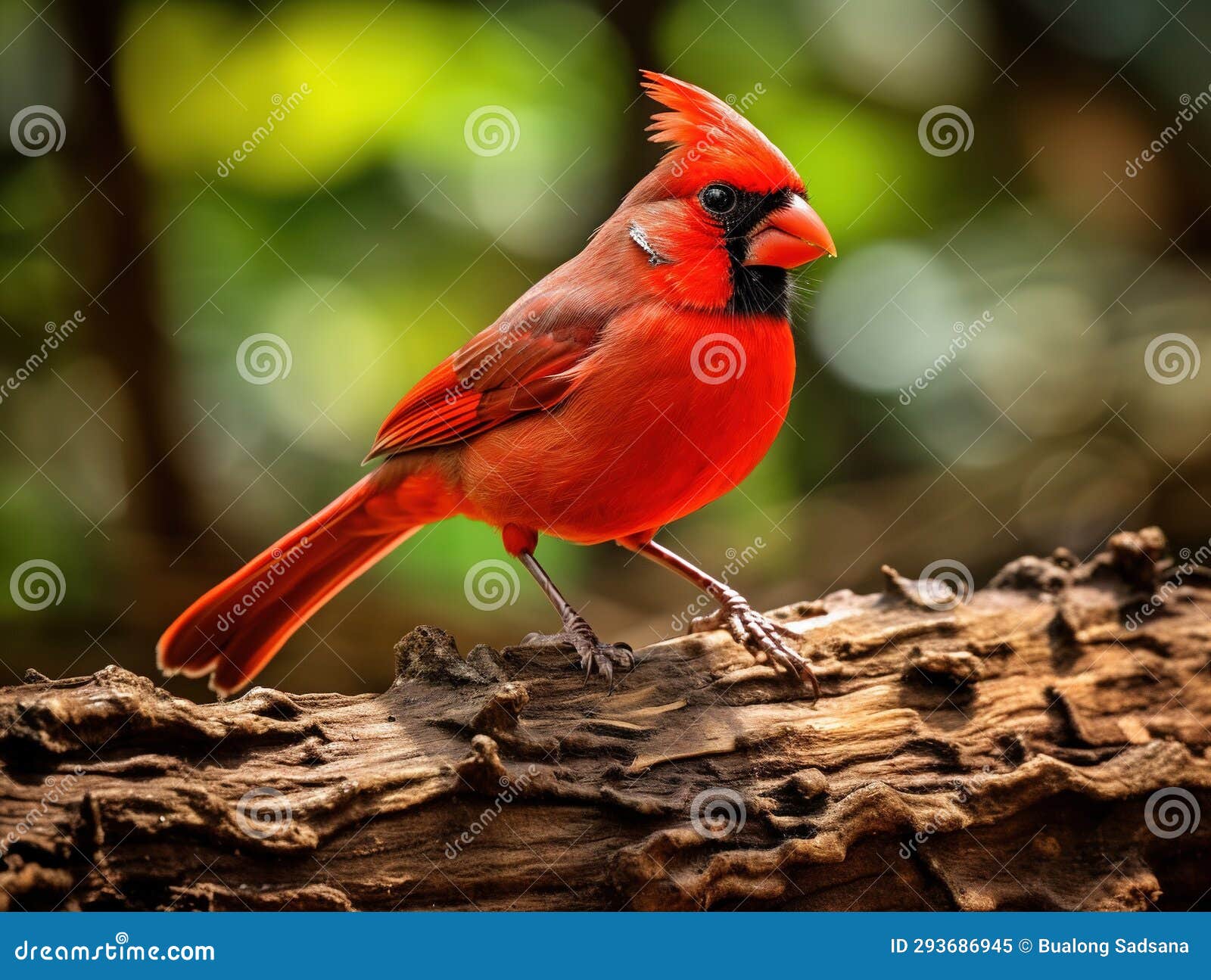 Ai Generated Illustration Wildlife Concept of Northern Cardinal Stock ...