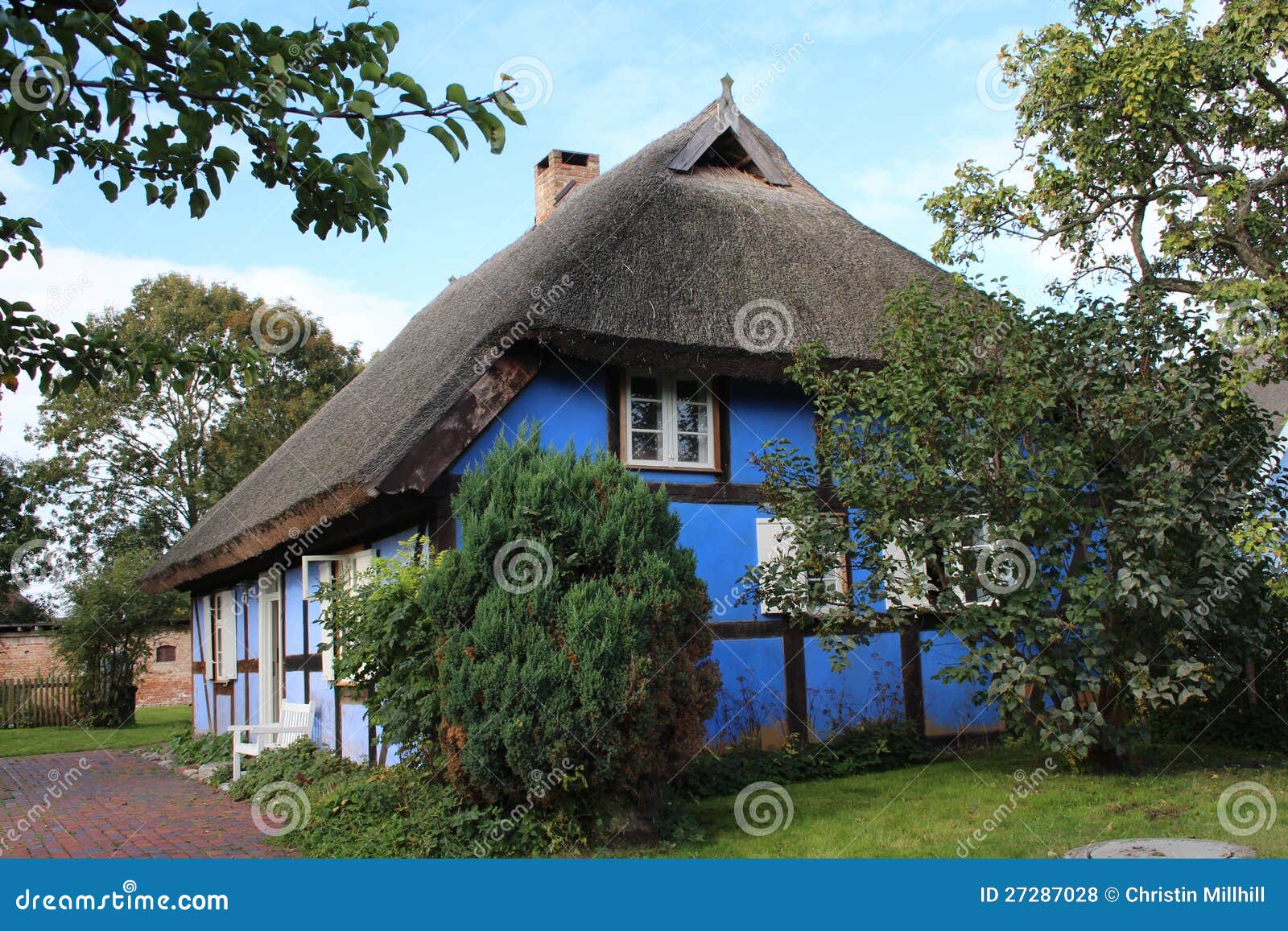 Northern European House stock photo. Image of roof, germany - 27287028