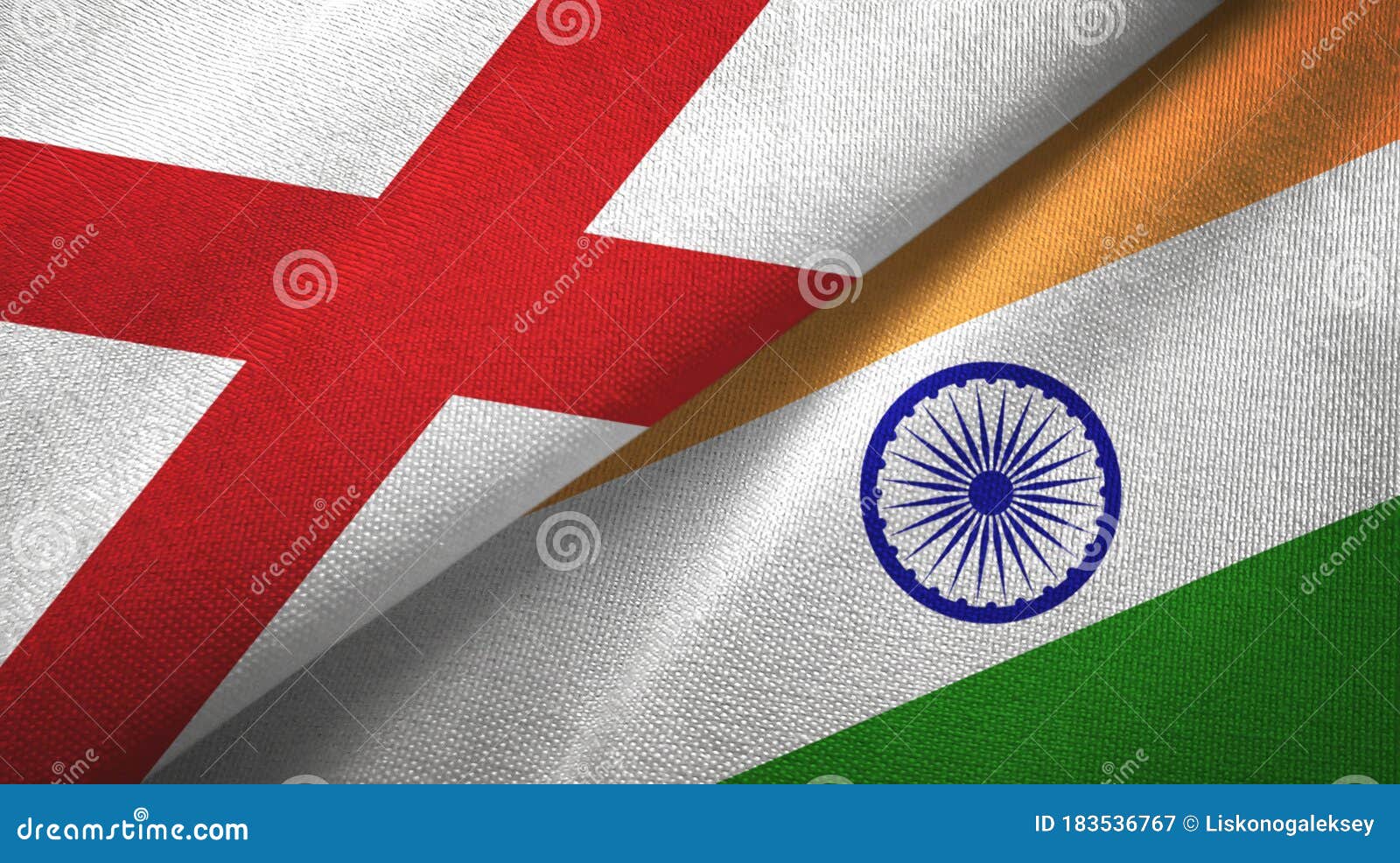 Northern Ireland Saint Patrick S Saltire and India Two Flags Stock ...