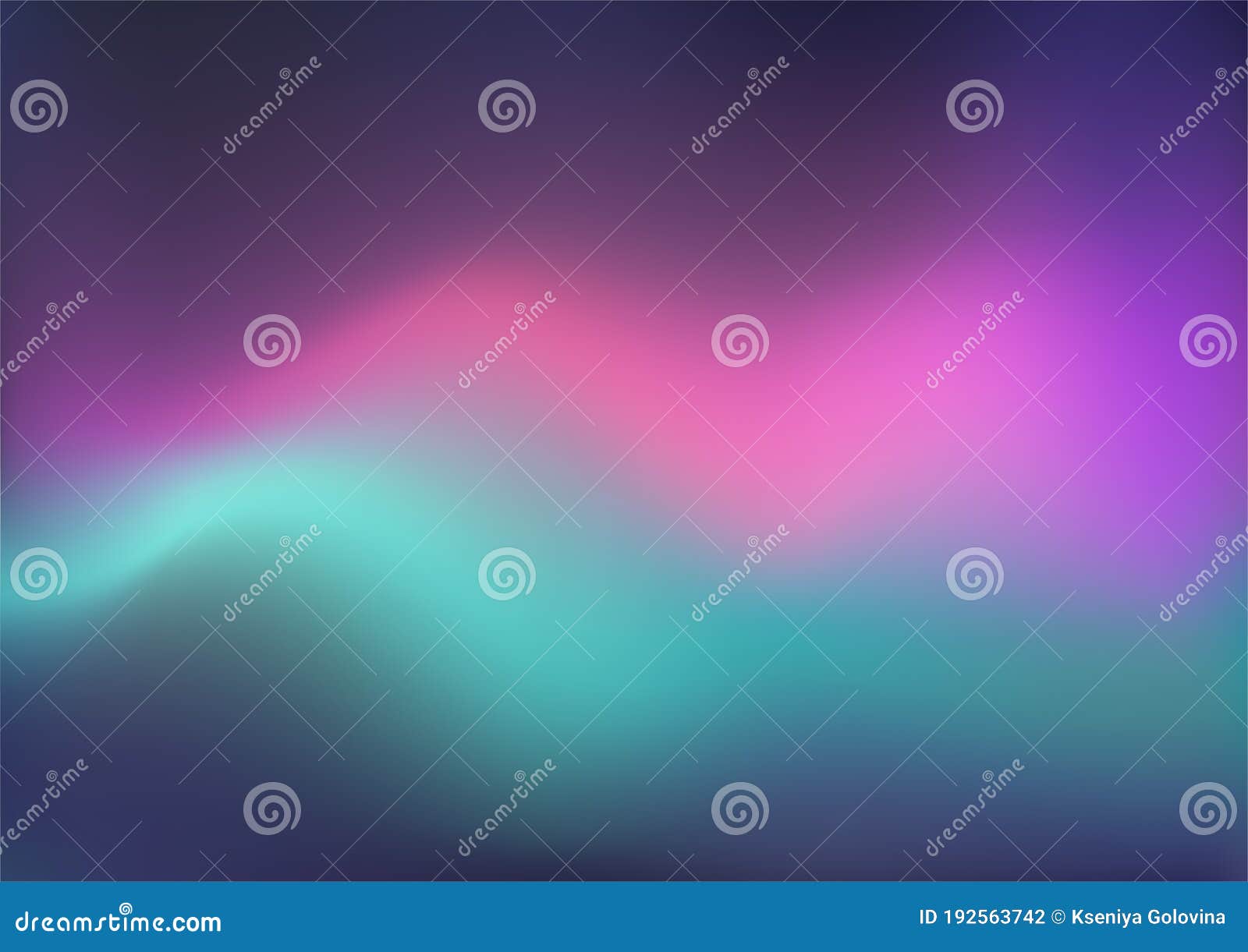 Northern Lights, Bright Gradient Background Horizontal Format Stock ...