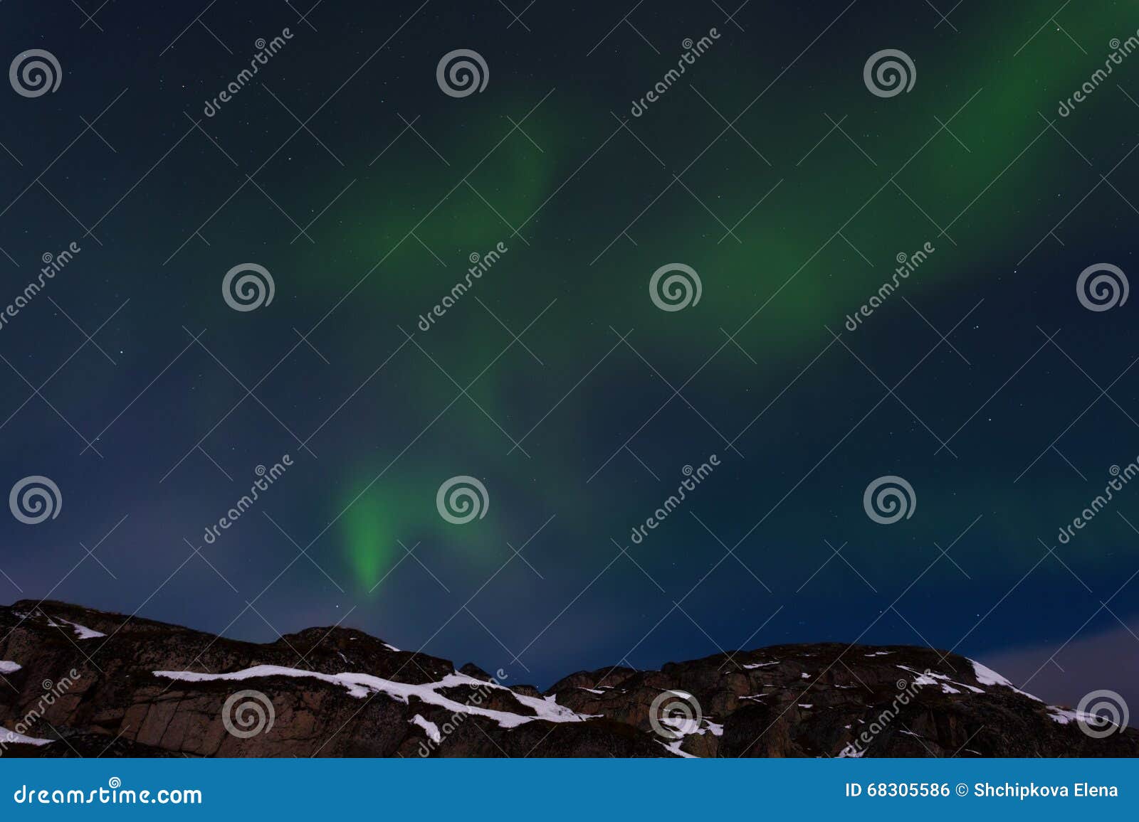Northern lights stock photo. Image of magnetic, nature - 68305586