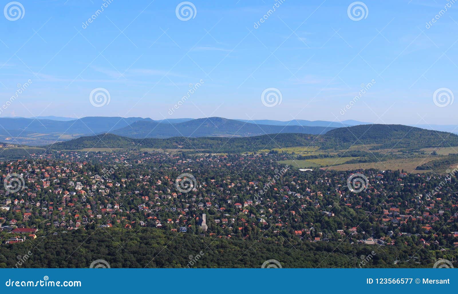 Northern Medium Mountains stock image. Image of hungarian - 123566577