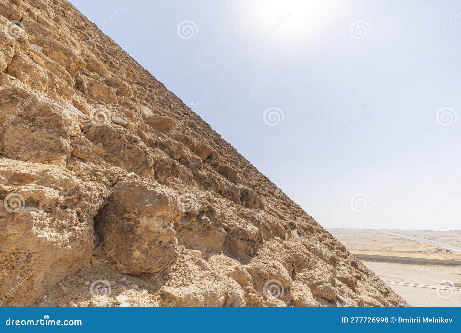 Northern Pyramid is the Largest of the Three Large Pyramids Located on ...