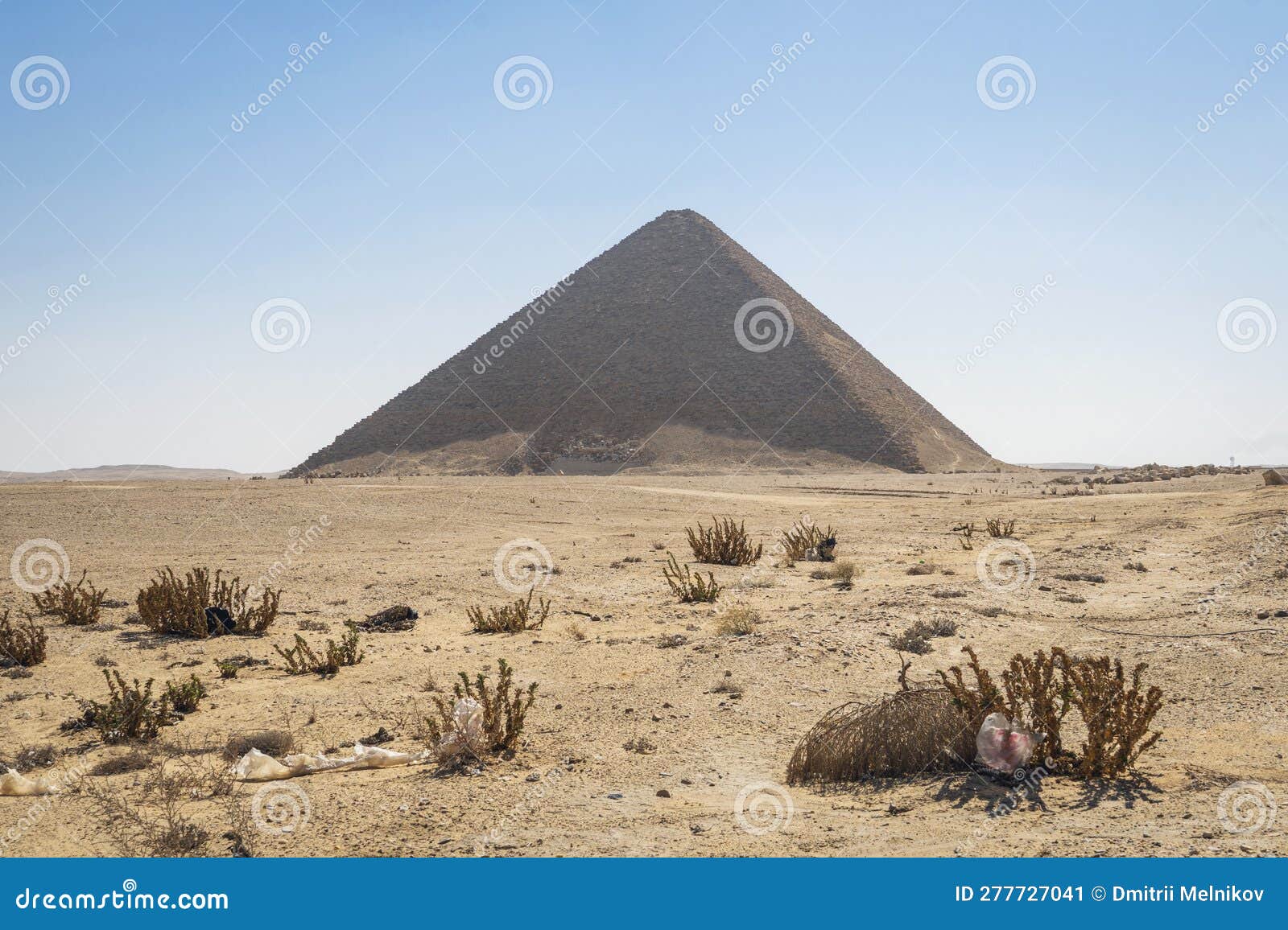 Northern Pyramid is the Largest of the Three Large Pyramids Located on ...