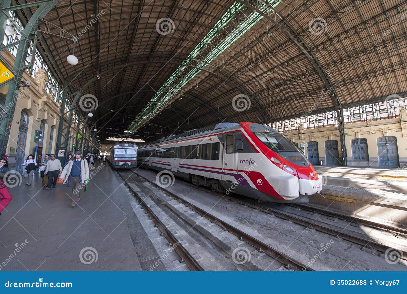 Northern Railway Station editorial stock photo. Image of popular - 55022688