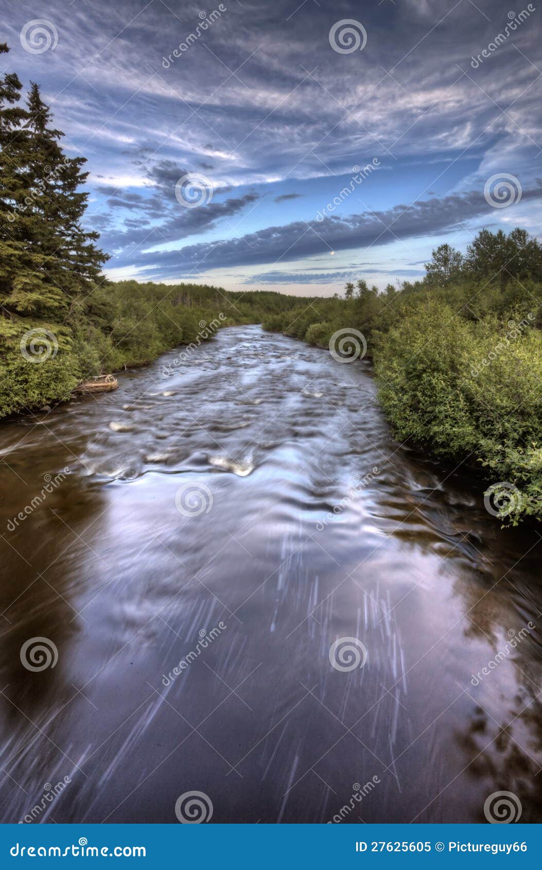 Northern Saskatchewan Lake stock image. Image of landscape - 27625605