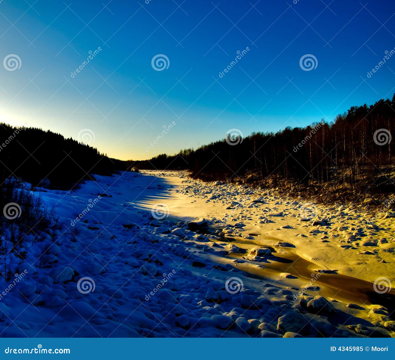 Northern scenery stock image. Image of chilly, setting - 4345985