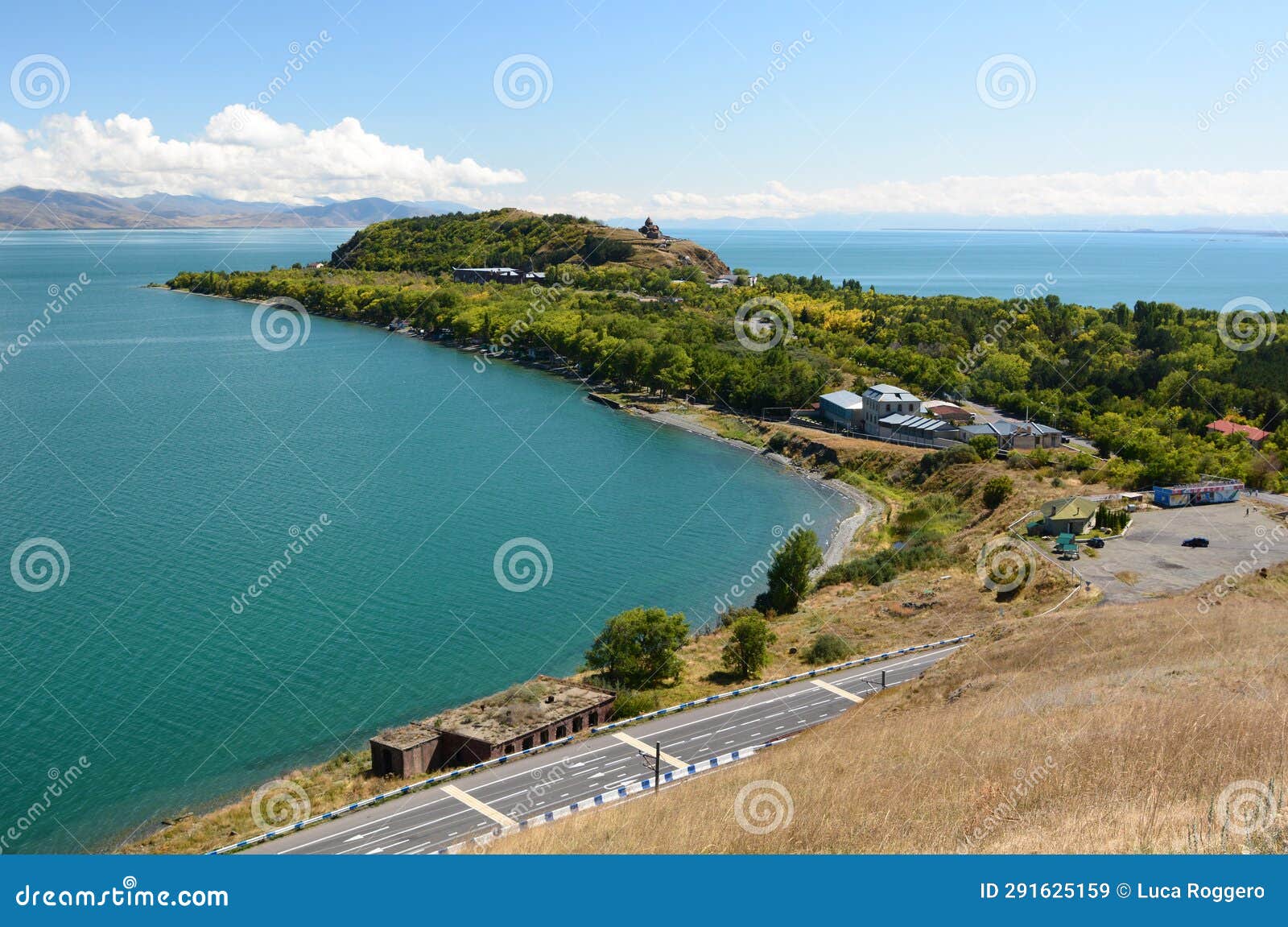 The Northern Side of Sevan Peninsula. Lake Sevan. Gegharkunik Province ...