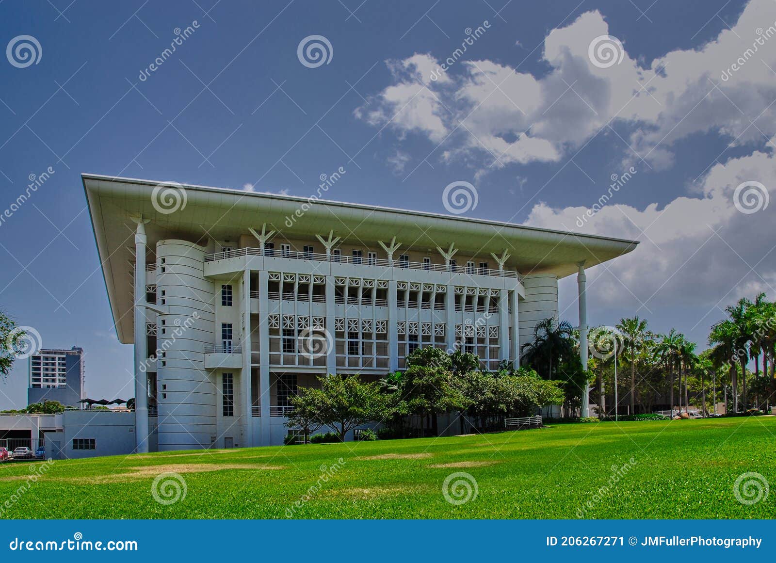 Darwin Public Library Building Stock Image - Image of northern, darwin ...