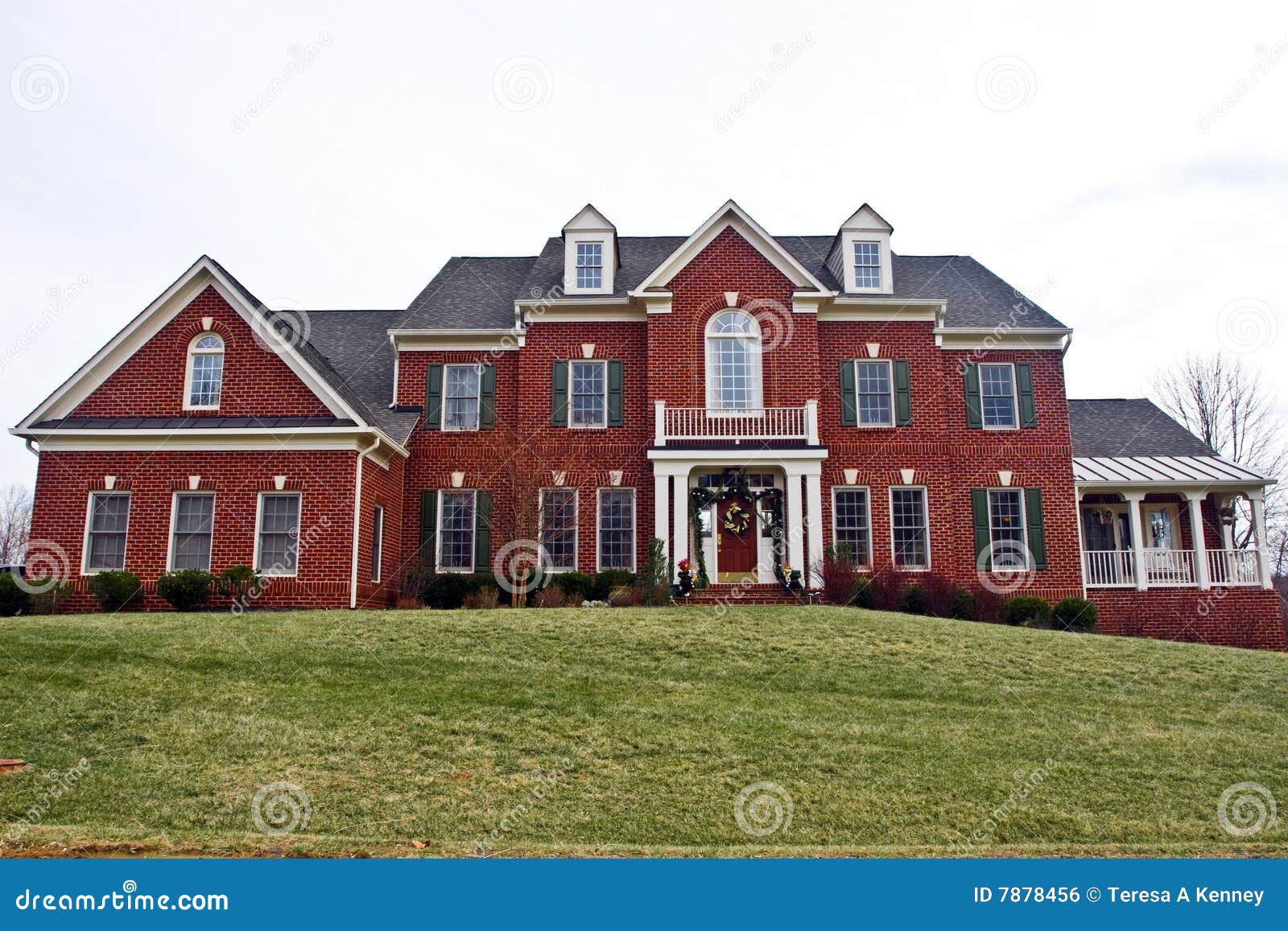 Northern Virginia Home stock photo. Image of elegant, domicile - 7878456