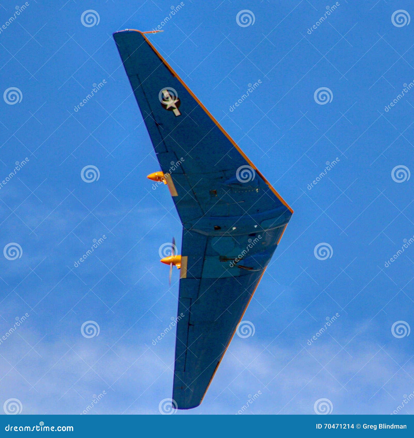 Northrop flying wing editorial stock image. Image of flying - 70471214
