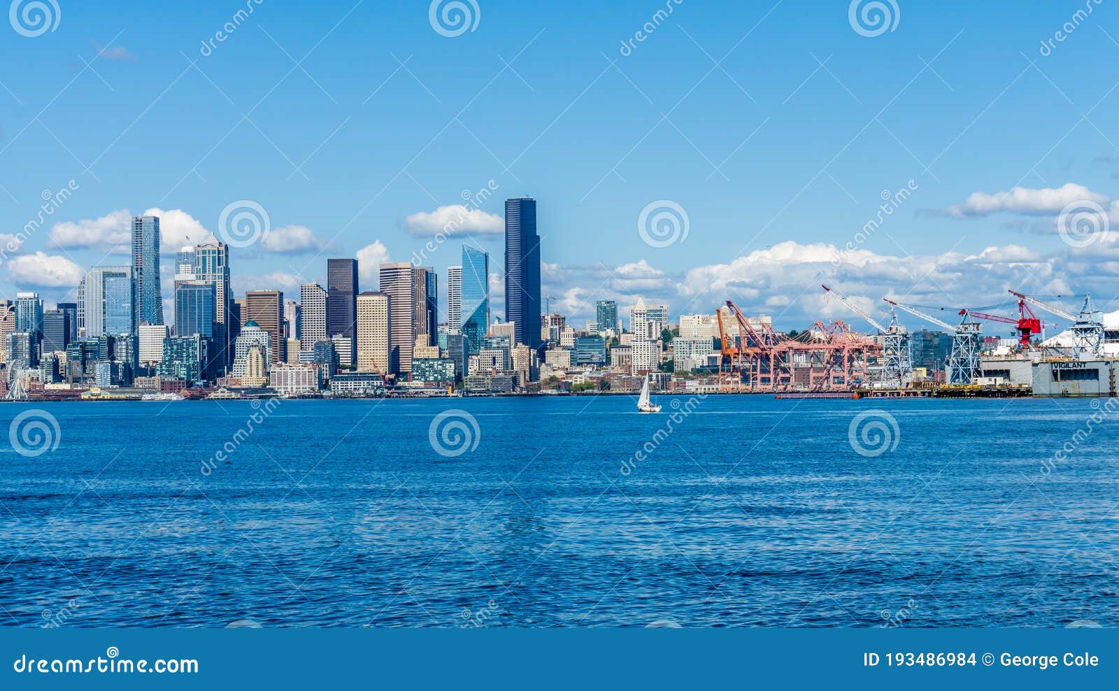 Northwest City Skyline 4 stock photo. Image of city - 193486984