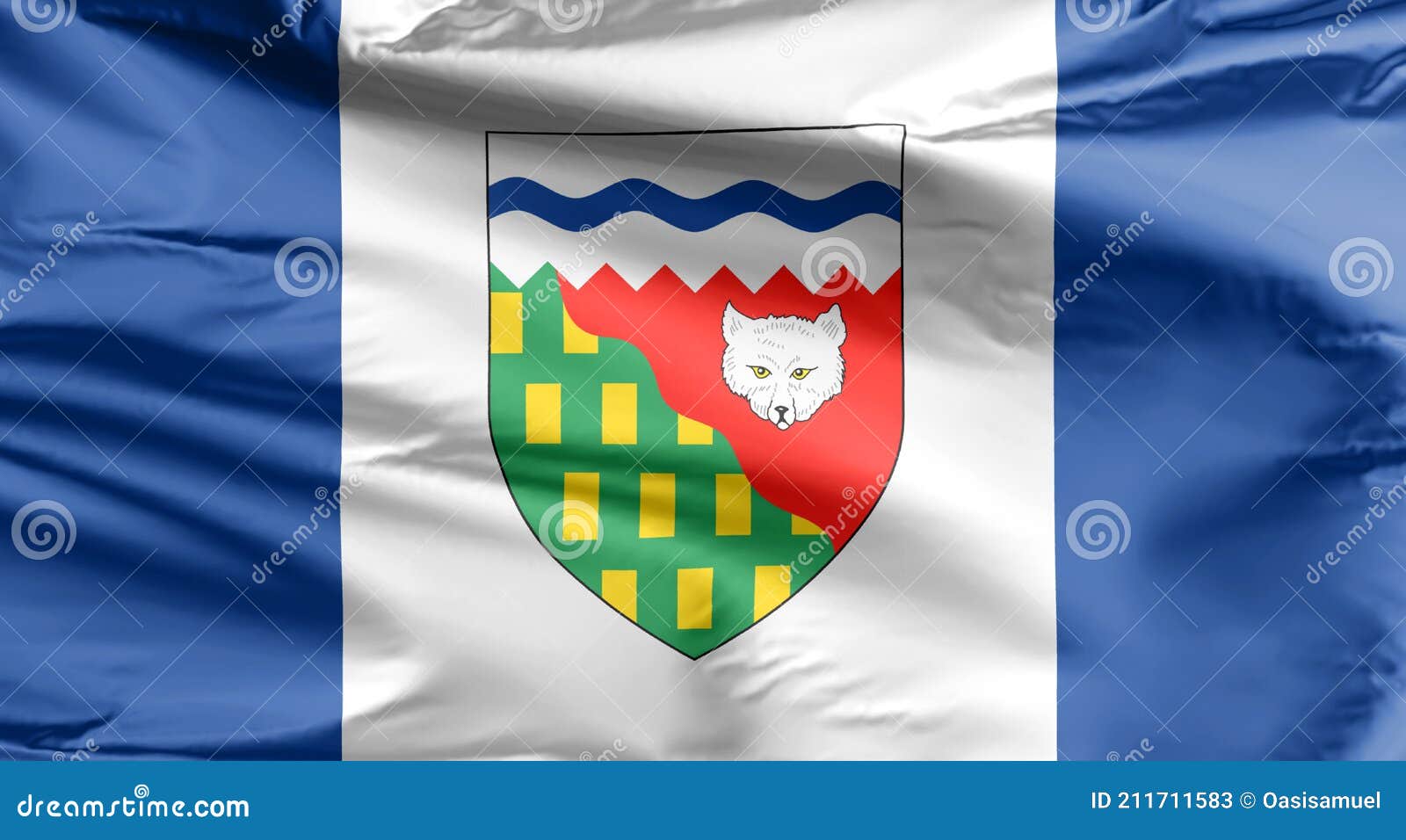 Northwest Territories Flag. The Flag Of The Northwest Territories, Is ...