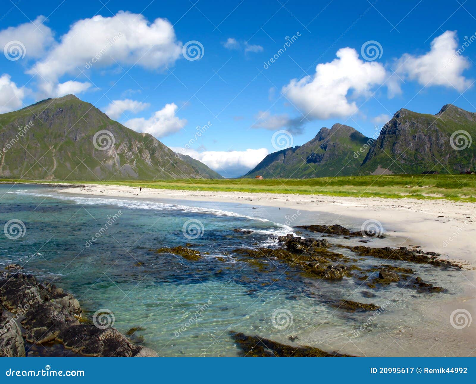 Norway beach stock image. Image of water, freedom, picturesque - 20995617