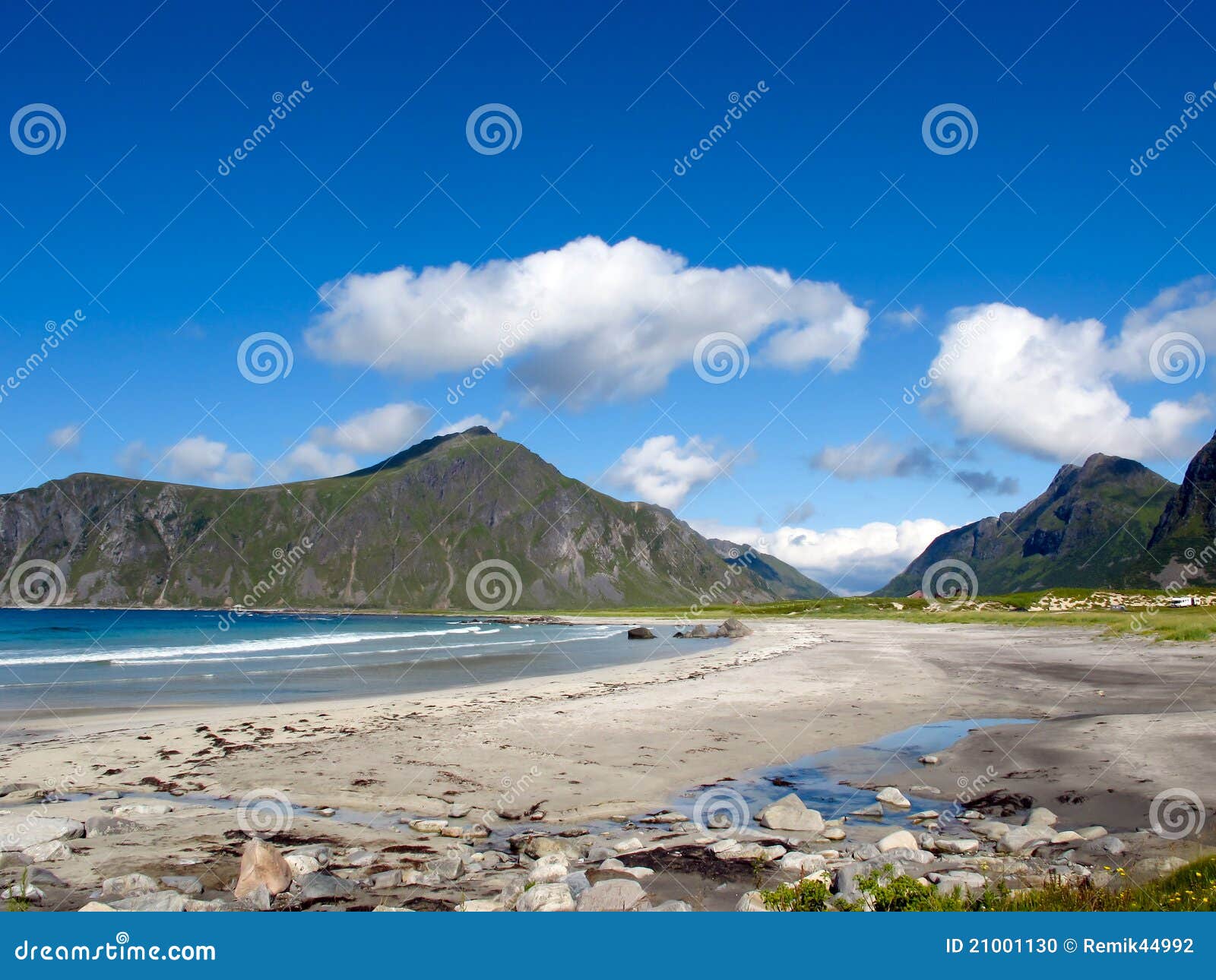 Norway beach stock photo. Image of view, idyllic, tourism - 21001130