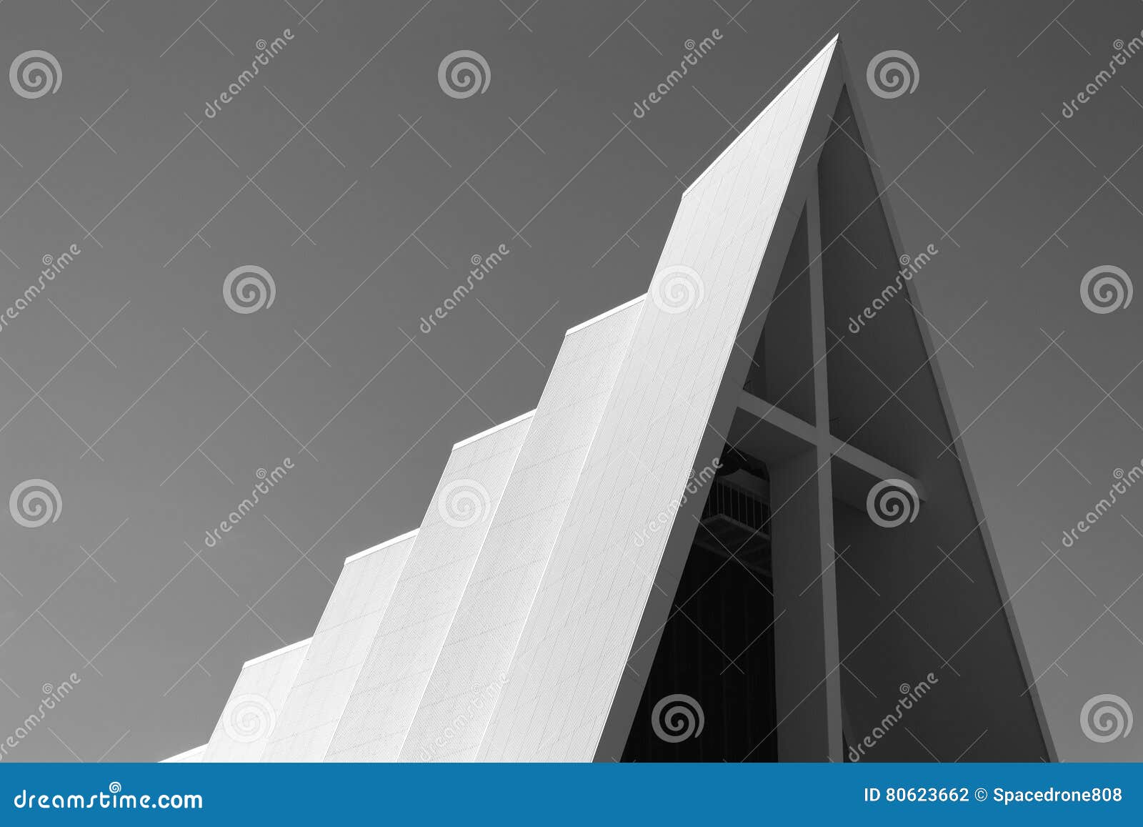 Norway Black and White Church Design Background Stock Photo - Image of ...