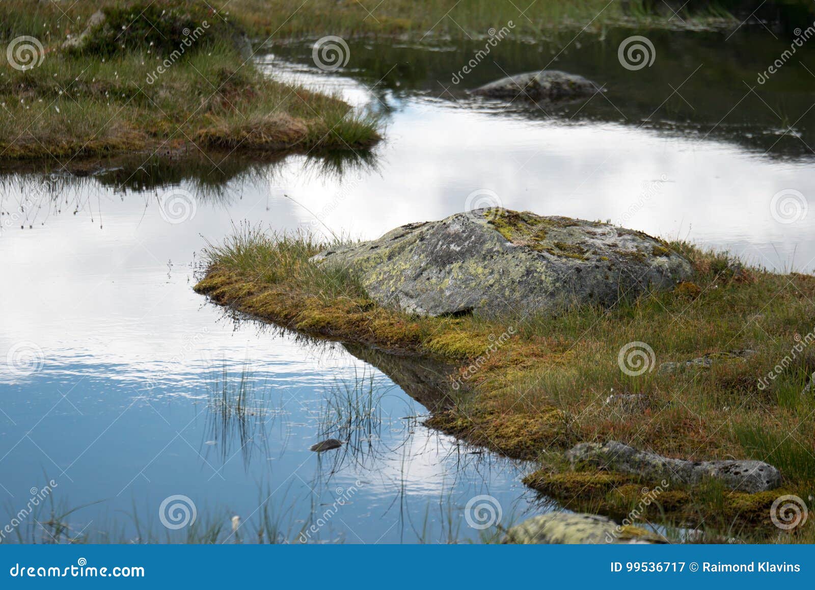 Clear Water with Reflection in Norway Stock Image - Image of beautiful ...