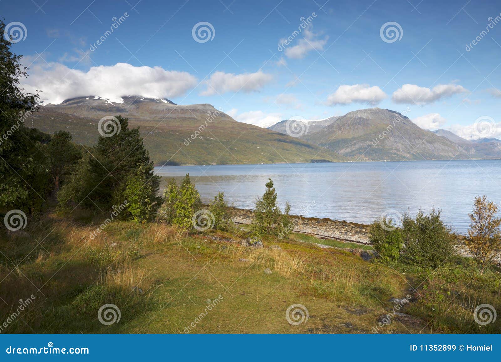 Norway Fiord stock image. Image of clear, blue, untrammelled - 11352899