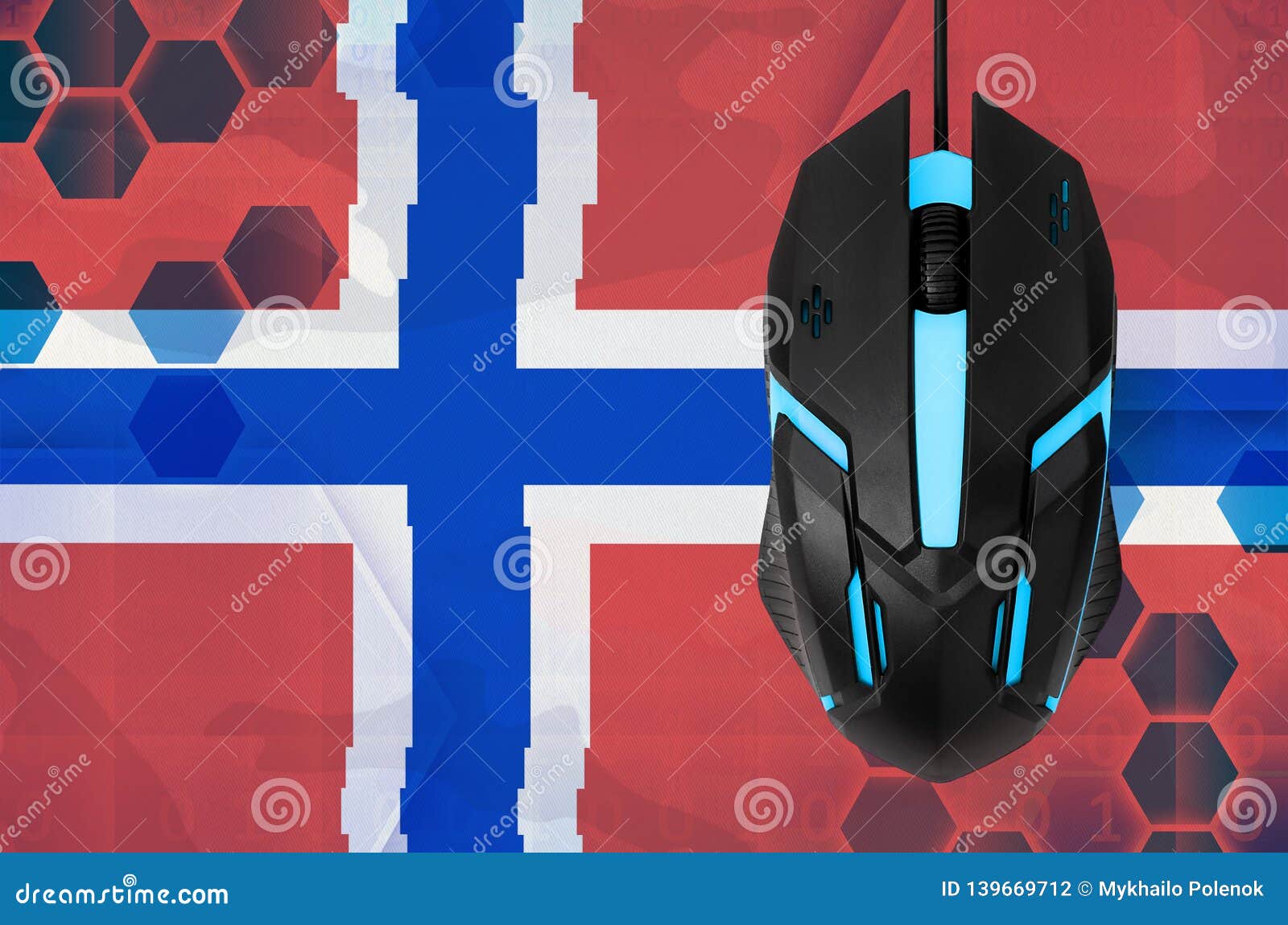 Modern Red Backlit Keyboard, Concept Computer Technology Background ...