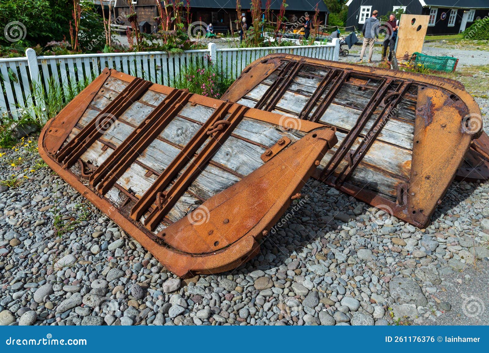 Rusting Fishing Boat Equipment in ByggÃ°asafn VestfjarÃ°a Westfjord ...