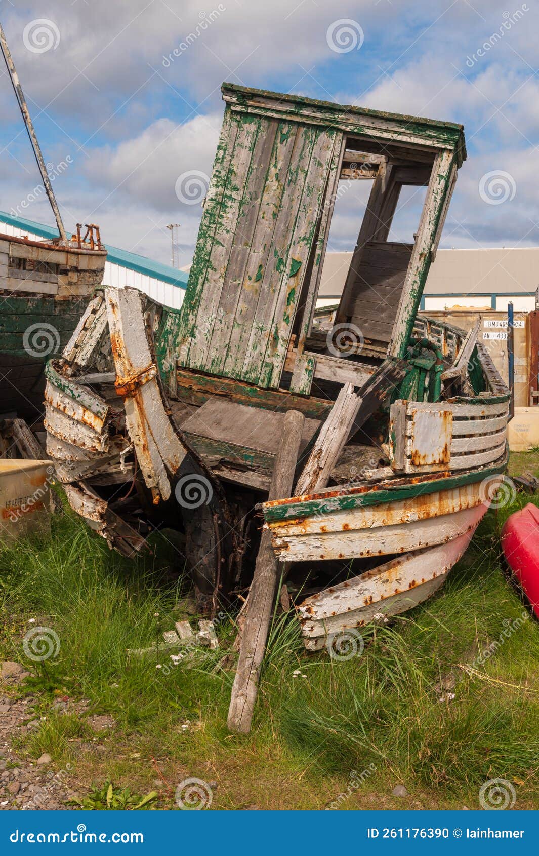 Rotting Fishing Boat in ByggÃ°asafn VestfjarÃ°a Westfjord History ...
