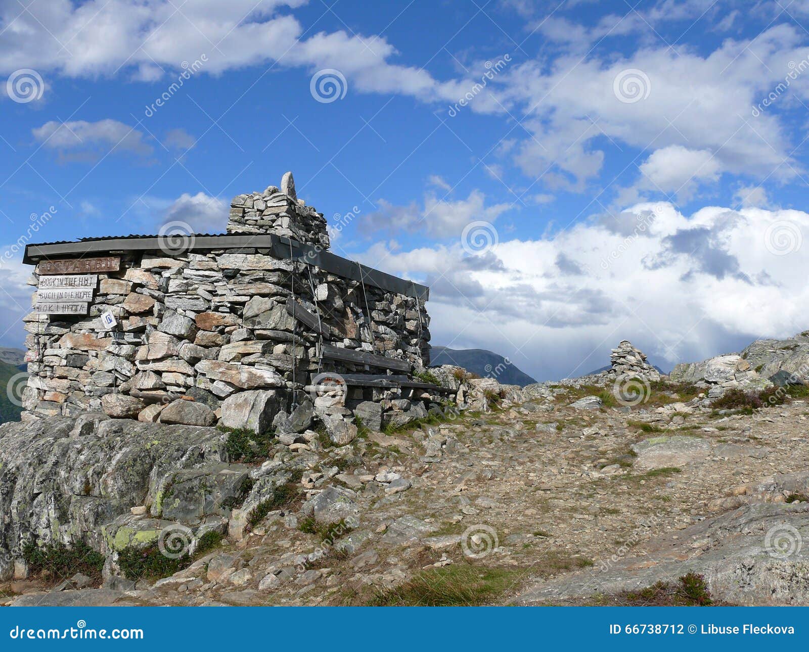 Norway Landscape Andalsnes Nesaksla Stock Photo - Image of bothy ...