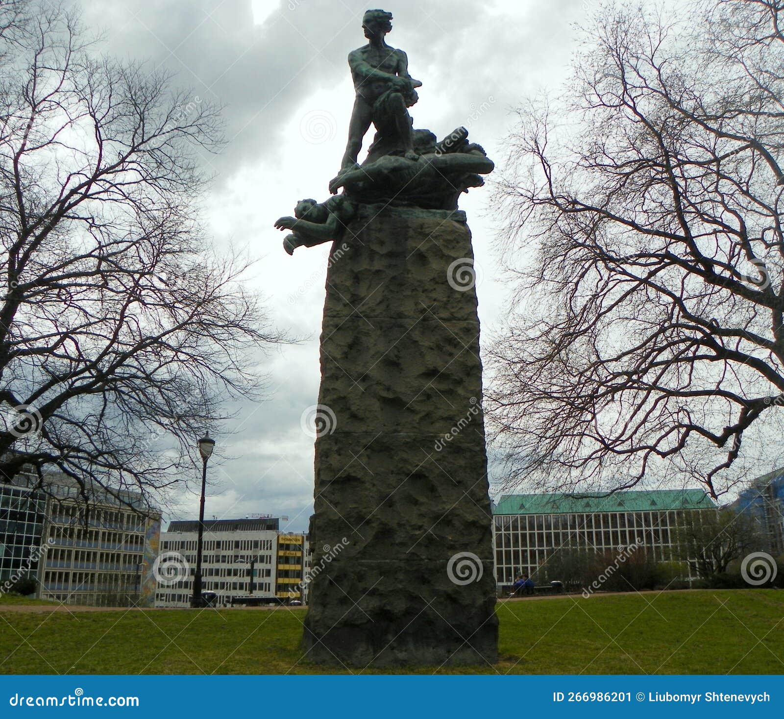 Norway, Oslo, Abel Monument in Palace Park Editorial Photo - Image of ...