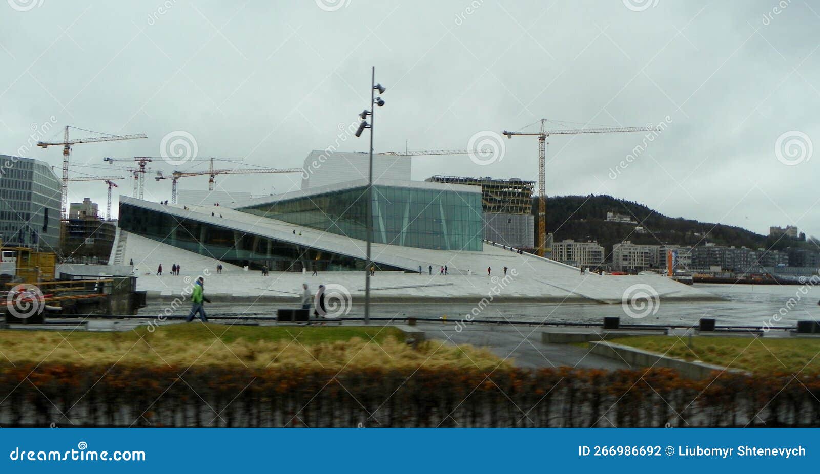 Norway, Oslo, Building of the Opera House Editorial Photography - Image ...