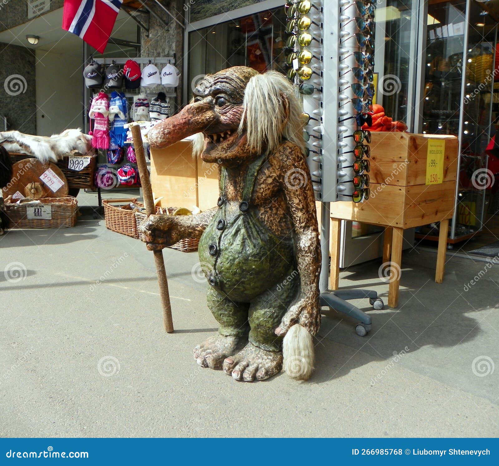 Norway, Oslo, the Troll Shop, Troll S Figure Editorial Stock Photo ...