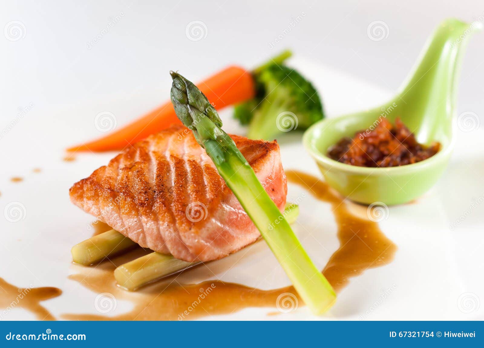 Norway salmon stock photo. Image of herb, diet, fillet - 67321754