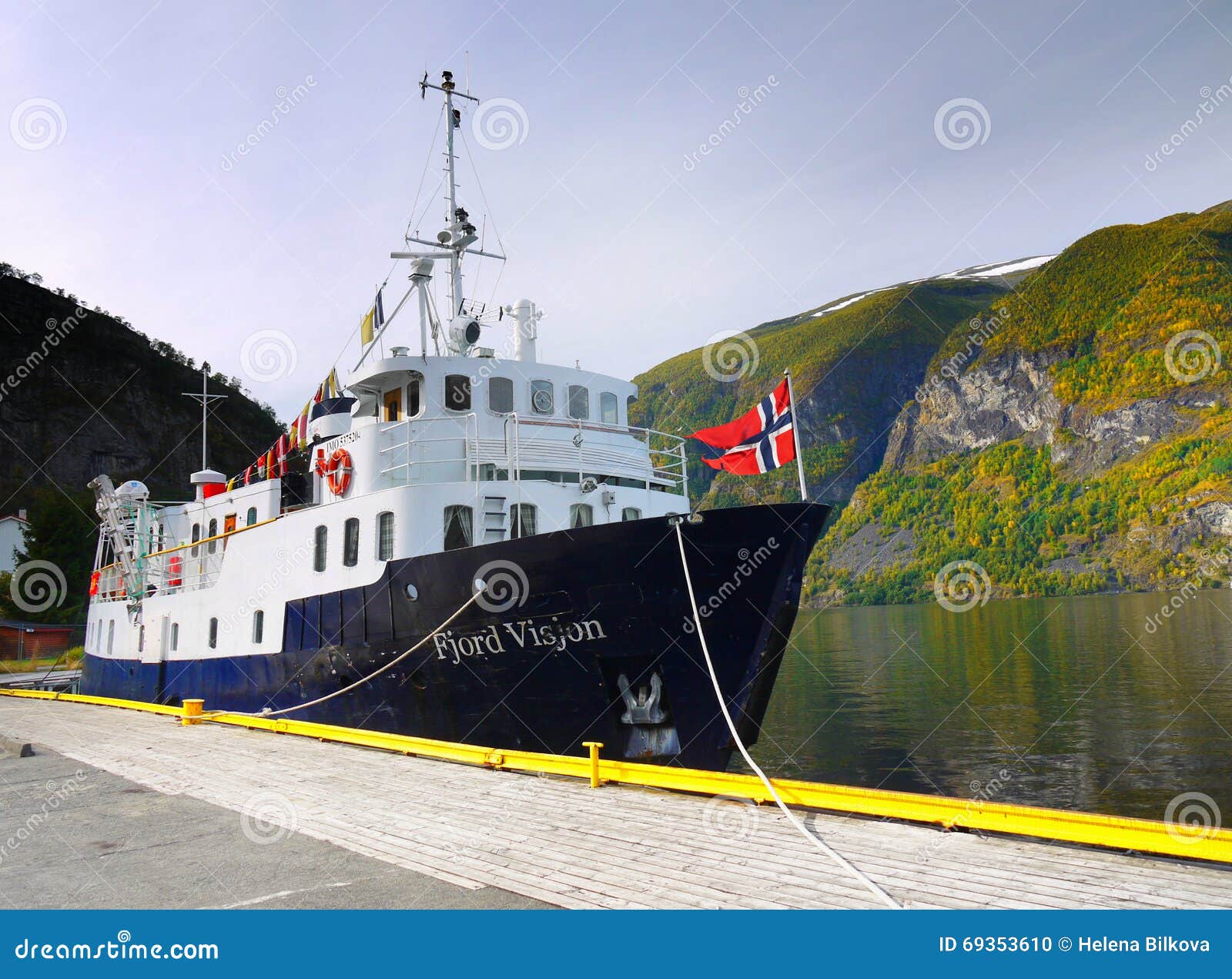 Norway Ship Harbor editorial image. Image of beautiful - 69353610