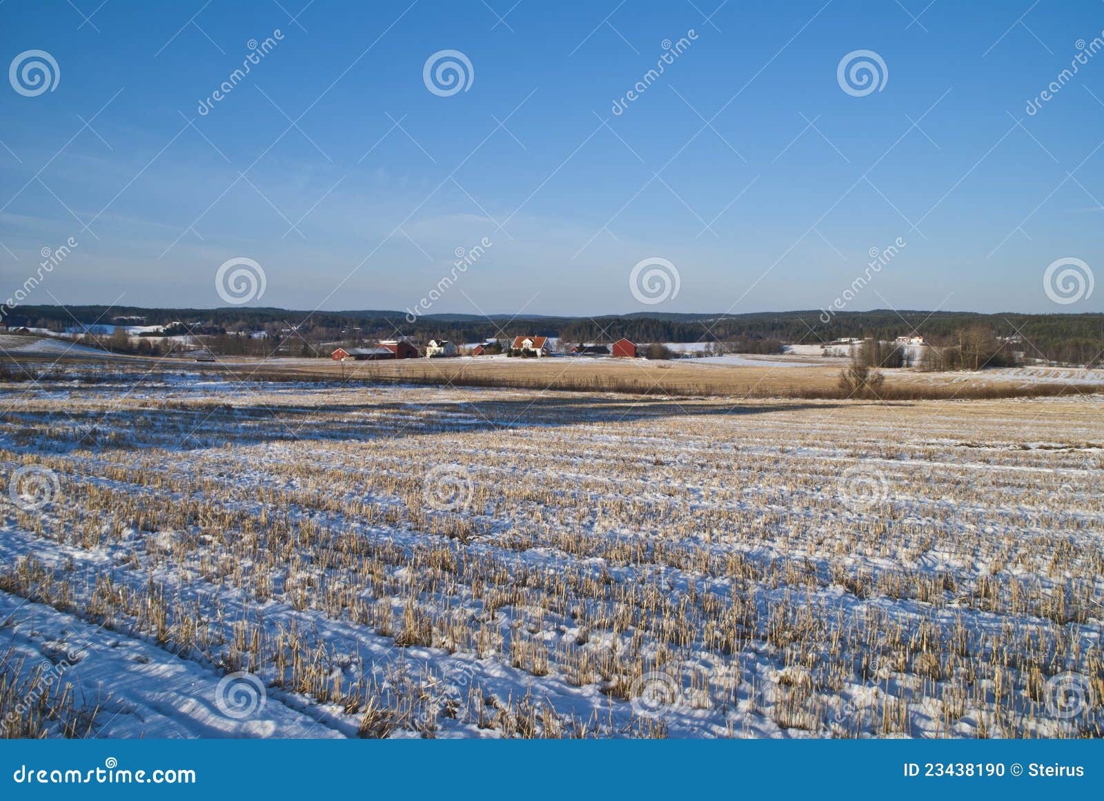 Norwegian Agricultural Farm With Greenhouses On The Hill At Naeroy ...