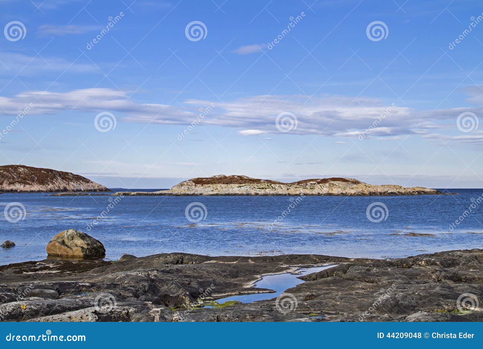 Norwegian Atlantic coast stock photo. Image of coast - 44209048