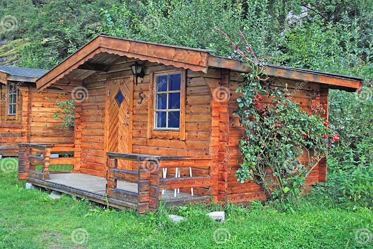 Norwegian cabin stock image. Image of number, typical - 9272769